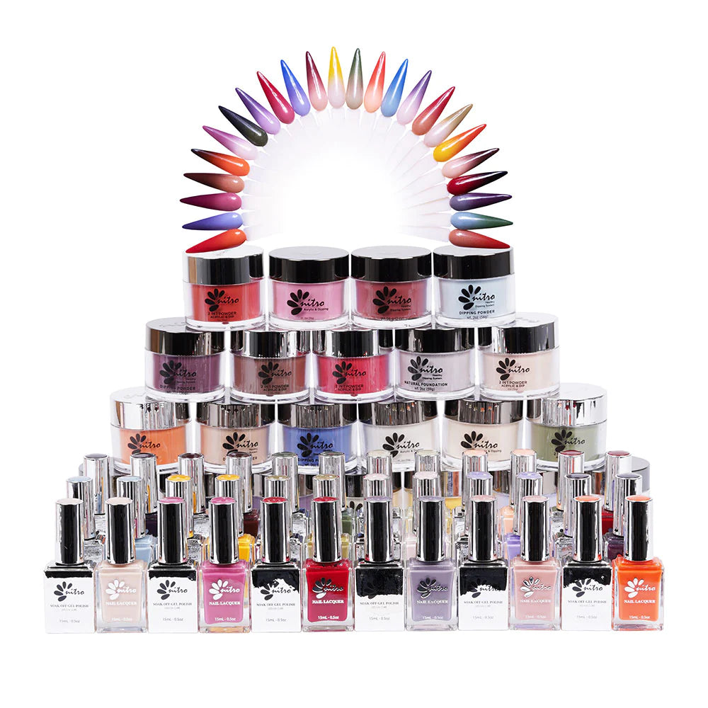 NITRO Sunset Ombre Collection Matching 3in1 (24 Colors) – NW Beauty ...